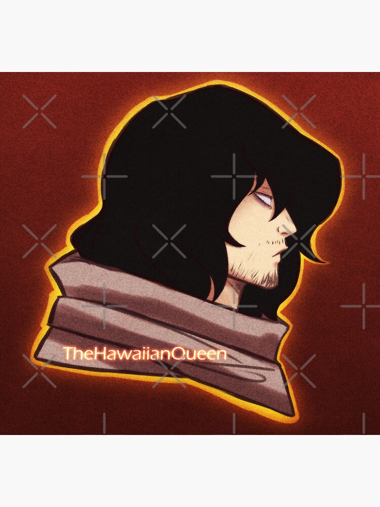 "Aizawa Shouta - MHA" Sticker for Sale by THQOfficial | Redbubble