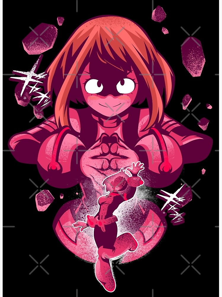 "Hero Uravity V2" Poster for Sale by Halleydalida | Redbubble