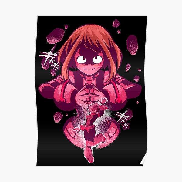 "Hero Uravity V2" Poster for Sale by Halleydalida | Redbubble