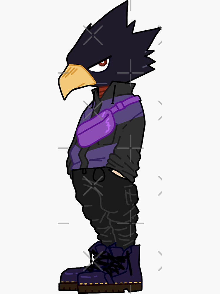 Tokoyami Sticker Sticker For Sale By Gomee Art Redbubble