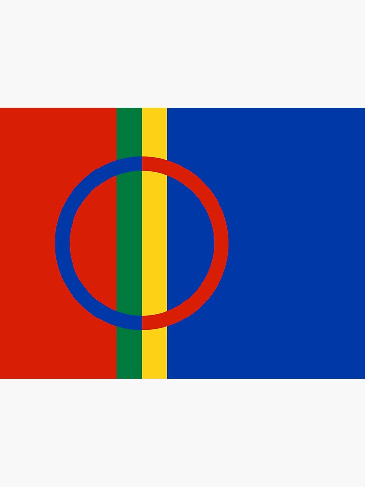 "Sami flag" Sticker for Sale by ArgosDesigns | Redbubble