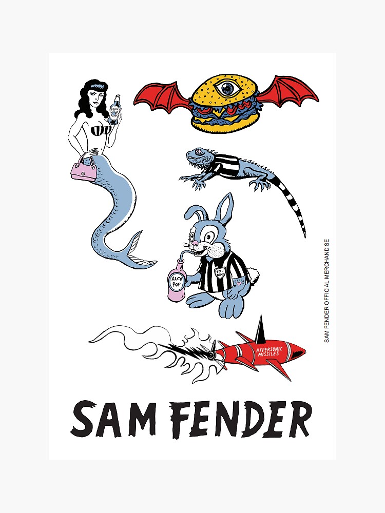 Sam Fender Sticker
