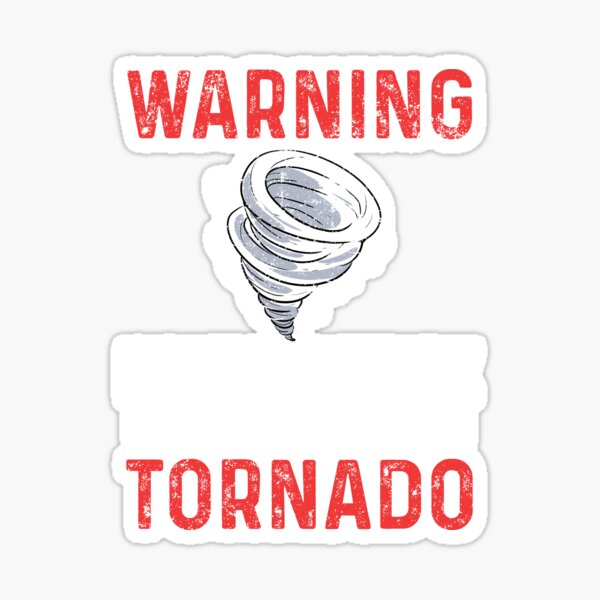 "Tornado Storm Chaser" Sticker by 4tomic | Redbubble