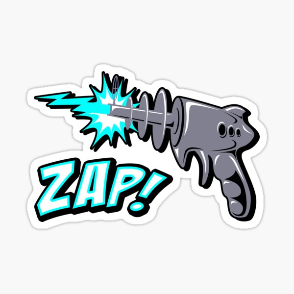 "Zap!" Sticker for Sale by CCreativity | Redbubble