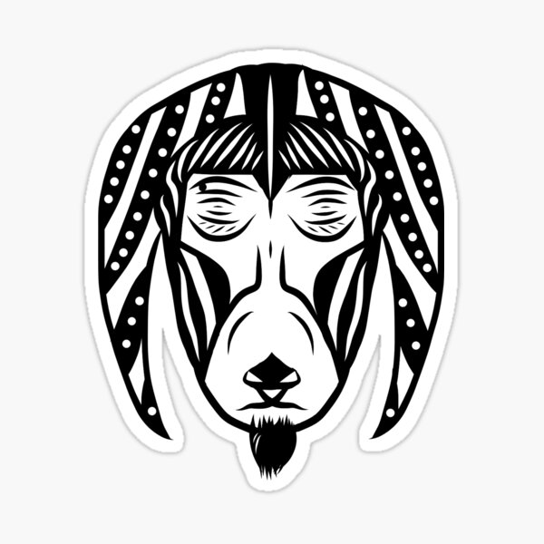 "Da Goat" Sticker by rogodacherry | Redbubble