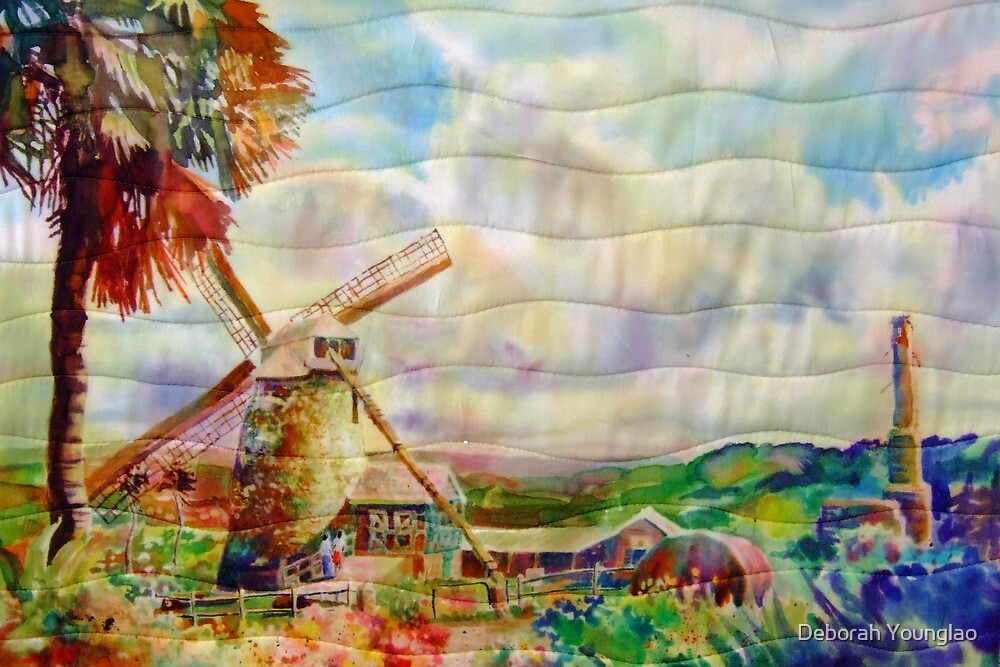 "Morgan Lewis Windmill, Barbados" by Deborah Younglao | Redbubble