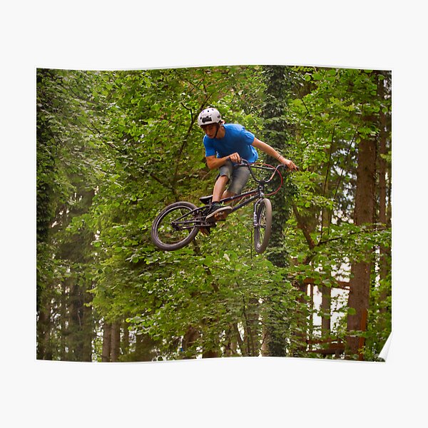 "Dirtbike High Jump" Poster for Sale by diamir8000 | Redbubble