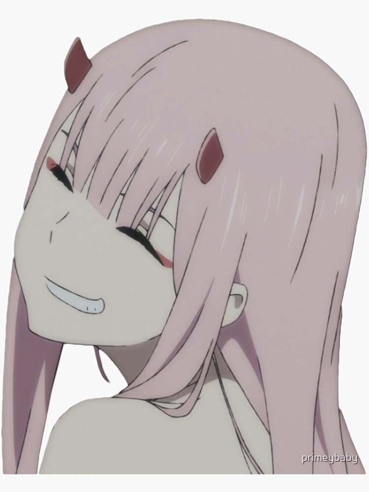"002 Darling in the franxx adorable" Sticker by primeybaby | Redbubble