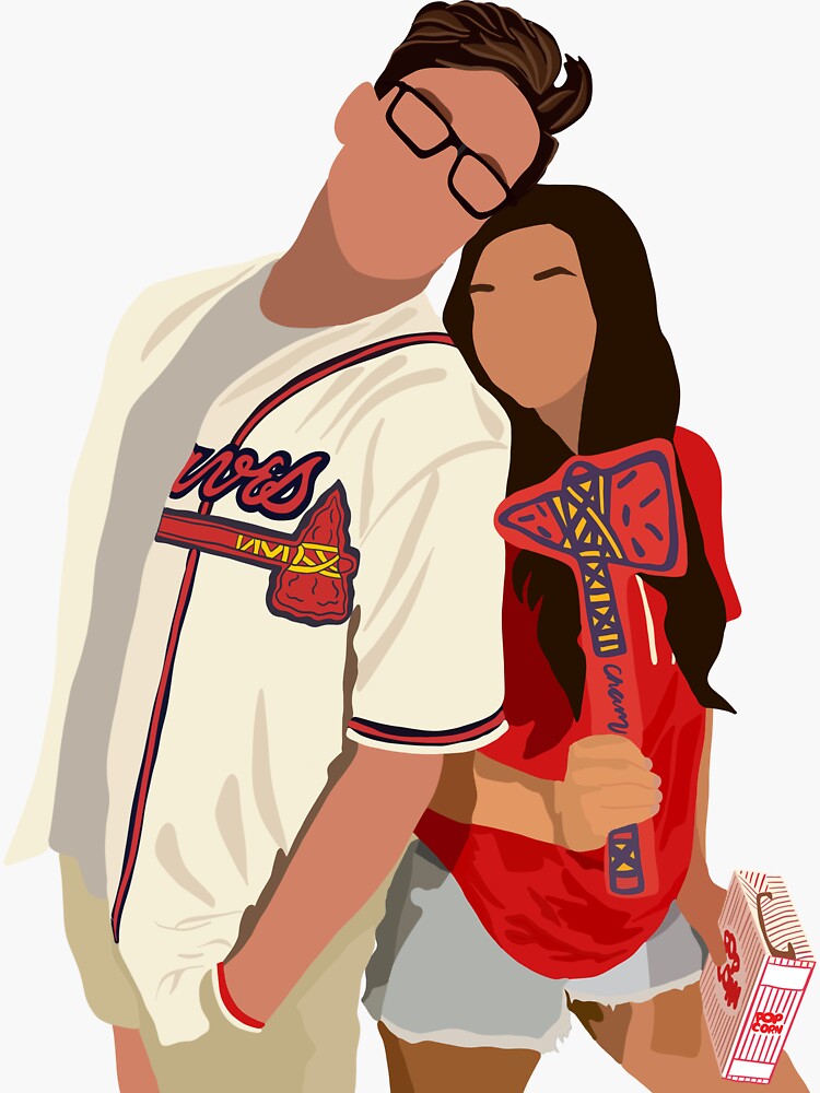 "Ethan & Rachel" Sticker for Sale by Rach-Eliza | Redbubble