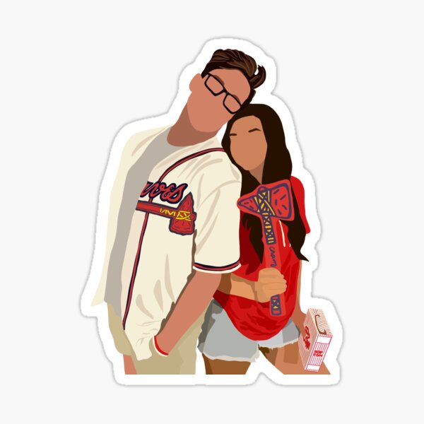 "Ethan & Rachel" Sticker for Sale by Rach-Eliza | Redbubble