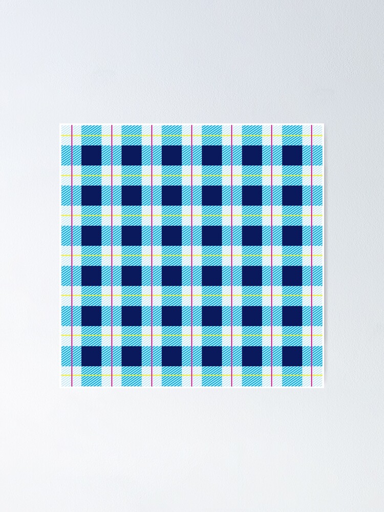 "Luxury Check" Poster by cen7 | Redbubble