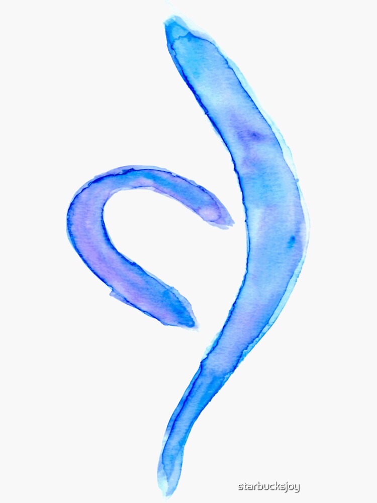 "Watercolor Eating Disorder Recovery Symbol" Sticker by starbucksjoy ...