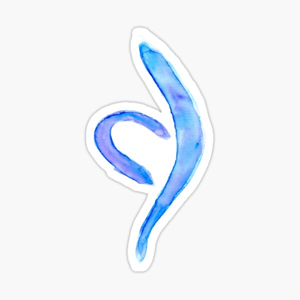 "Watercolor Eating Disorder Recovery Symbol" Sticker by starbucksjoy ...