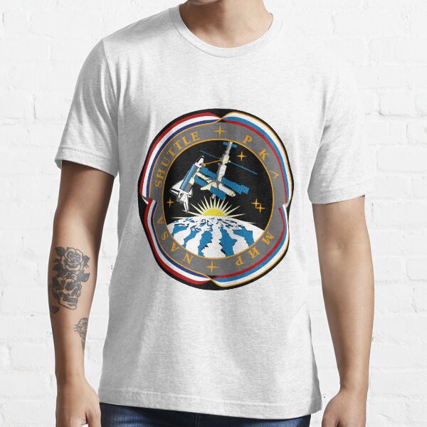 "Shuttle Mir Program Logo" T-shirt for Sale by Quatrosales | Redbubble ...