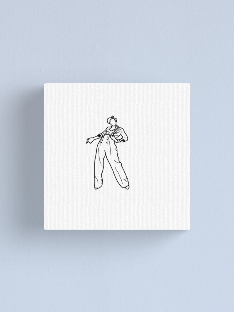 "Harry Styles Fine Line outline" Canvas Print by bellaandre | Redbubble