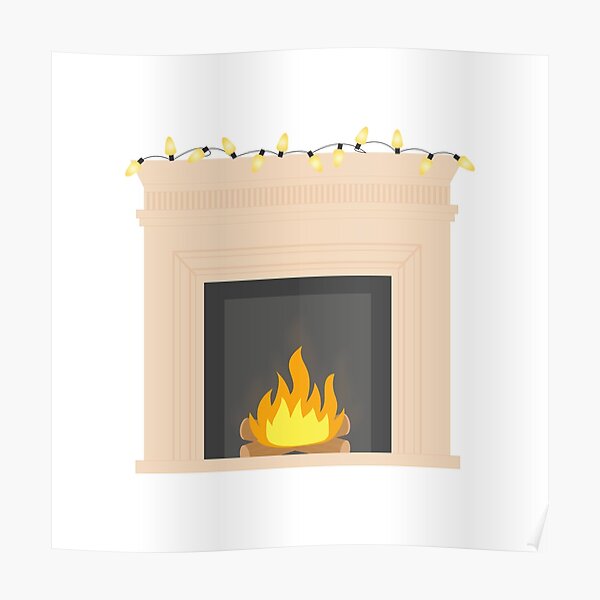 Fireplace Posters | Redbubble