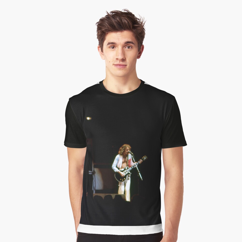 "Peter FRampton on Tour 1970's" T-shirt for Sale by fineartbyK ...