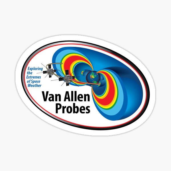 "Van Allen Probes Mission Logo" Sticker for Sale by Quatrosales | Redbubble