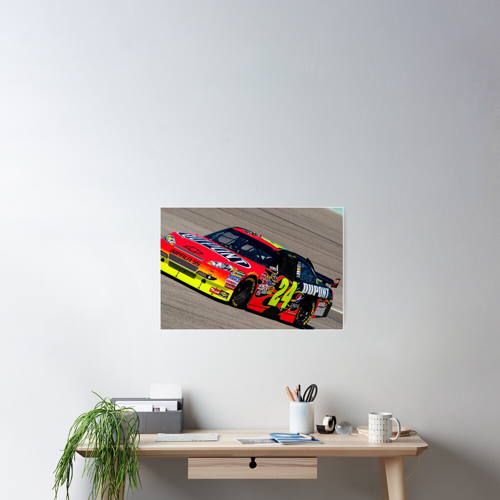 "number 24 NASCAR Jeff Gordon" Poster for Sale by fineartbyK | Redbubble