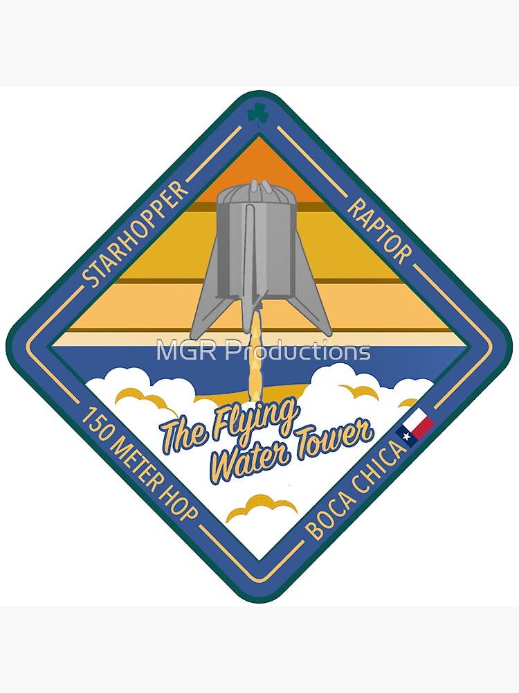 "Starhopper Commemorative Logo" Art Print by Quatrosales | Redbubble