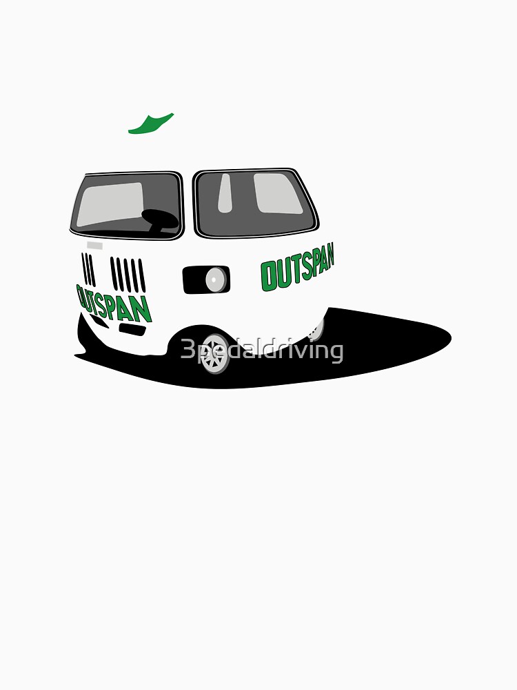 "Classic Mini Outspan" T-shirt for Sale by 3pedaldriving | Redbubble ...