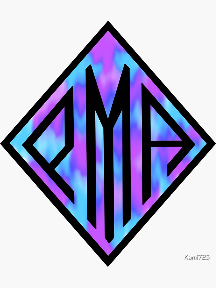 "PMA" Sticker for Sale by Kami725 | Redbubble