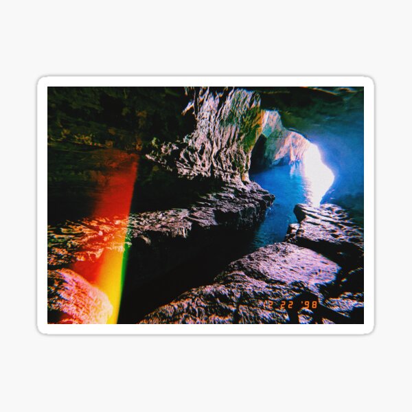 "Rosh Hanikra Grottoes" Sticker for Sale by saedyehilf | Redbubble