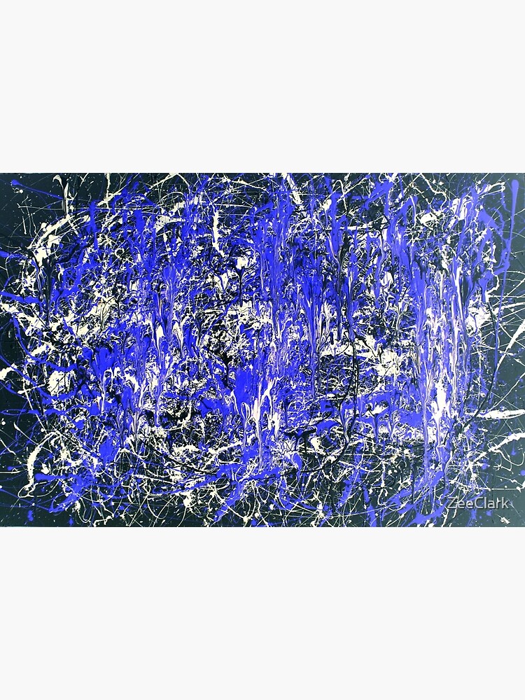 Jackson Pollock Dipinti Pali Blu