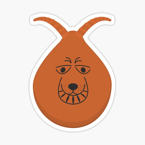 "Hopper bouncy toy" Sticker by BEASTgunk | Redbubble