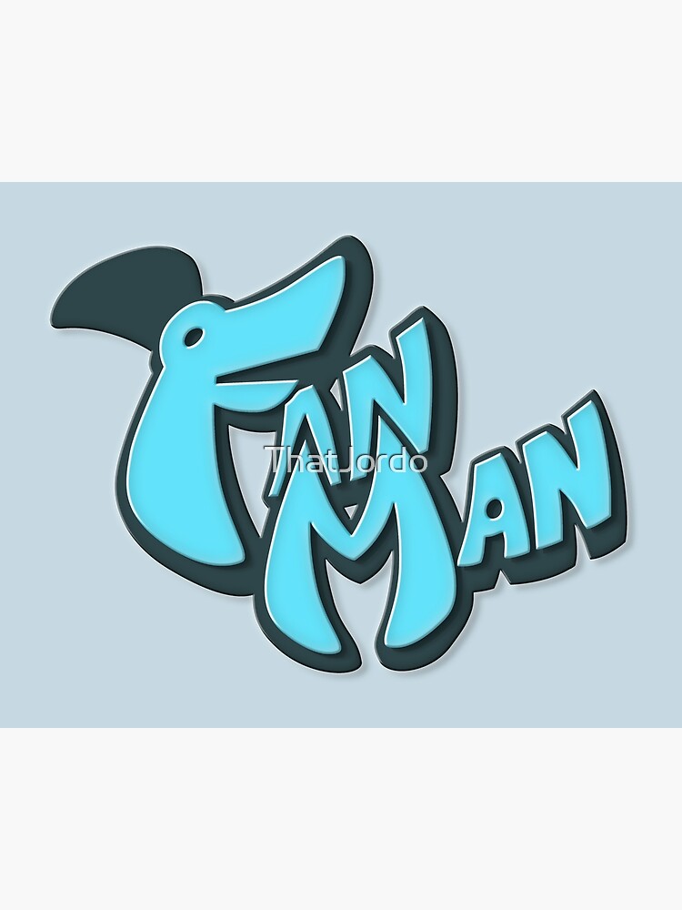 "Fan Man Official Logo" Poster for Sale by SamJordan | Redbubble