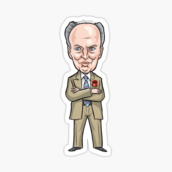 "Pierre Trudeau" Sticker by MacKaycartoons | Redbubble