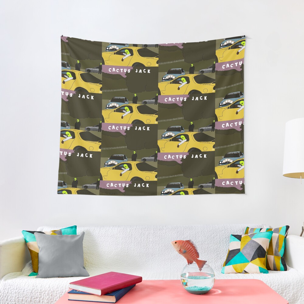 "Cactus Jack Cartoon Cover" Tapestry for Sale by chasedhont | Redbubble