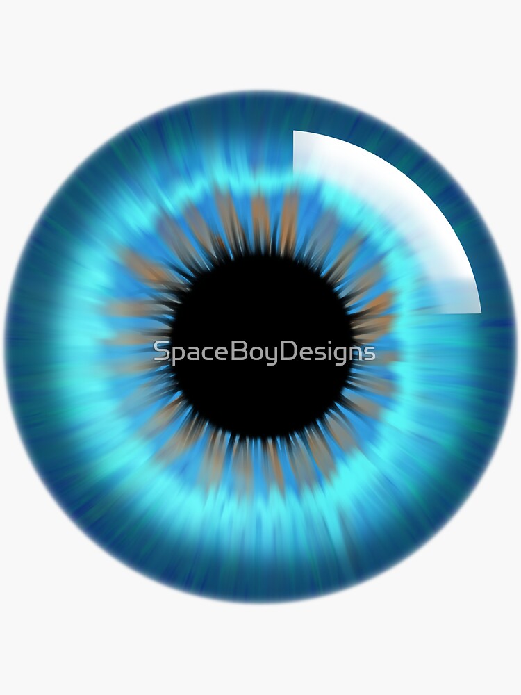 "Eye See You" Sticker for Sale by SpaceBoyDesigns | Redbubble