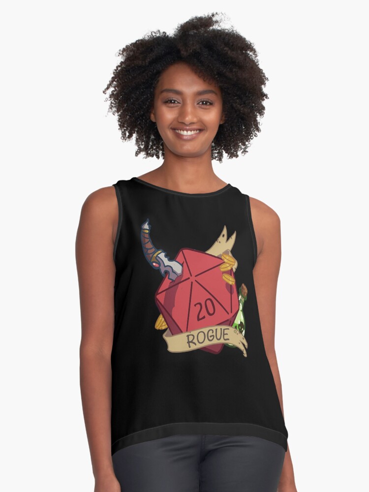 "D20 Rogue Fantasy Dice" Sticker by Spicycookiie | Redbubble