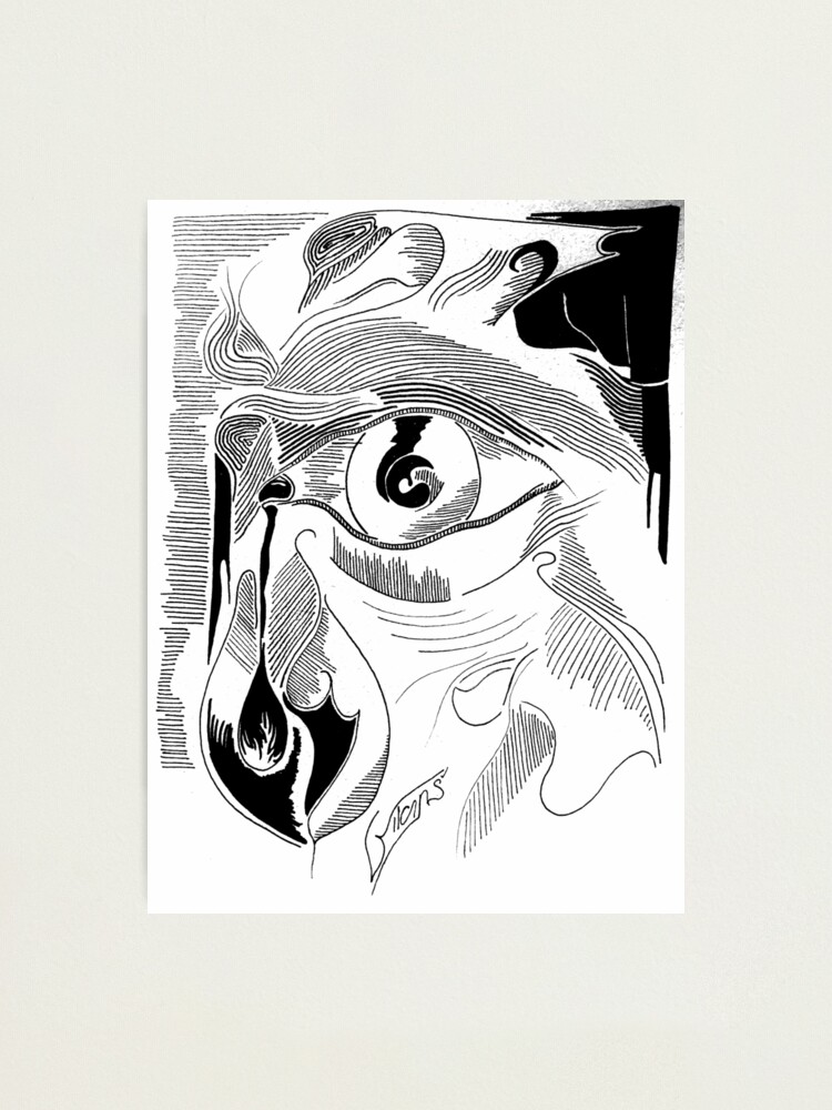 "Ein Auge der Müden" Fotodruck von Vilcins | Redbubble