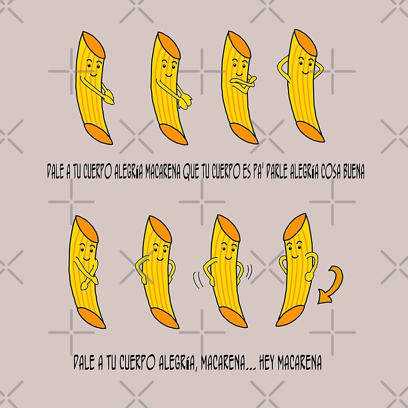"Macaroni Dance" by Celesten | Redbubble