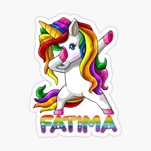 Fatima Name Stickers | Redbubble