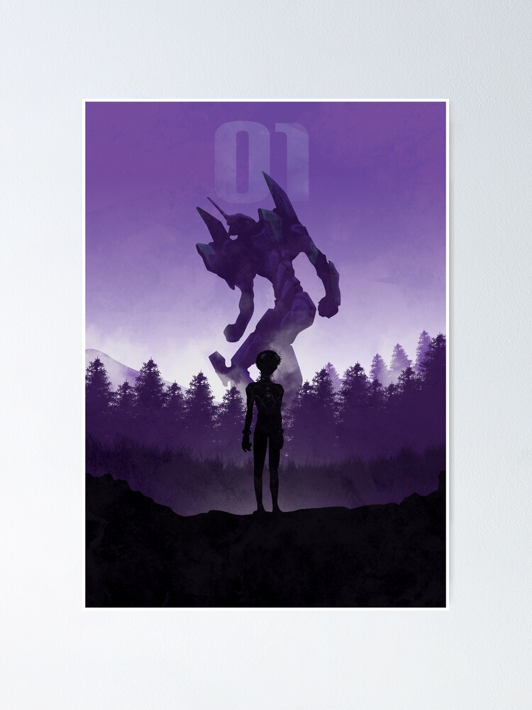 "Eva 01" Poster for Sale by Sooru | Redbubble