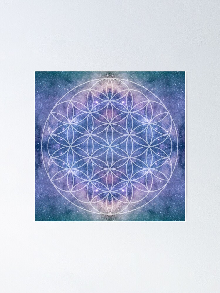 "Sacred Geometry Light Language Activation ArtWork" Poster for Sale by ...
