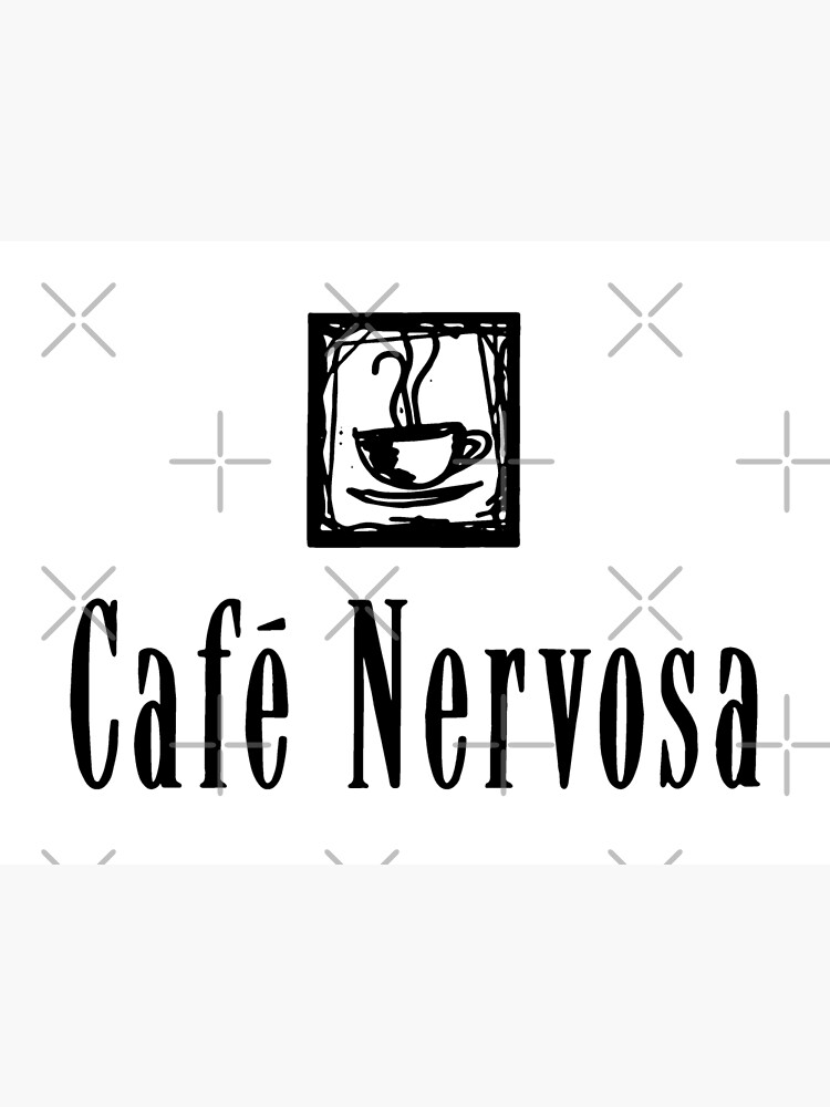 "Cafe Nervosa – Frasier, Seattle" Art Print for Sale by fandemonium ...
