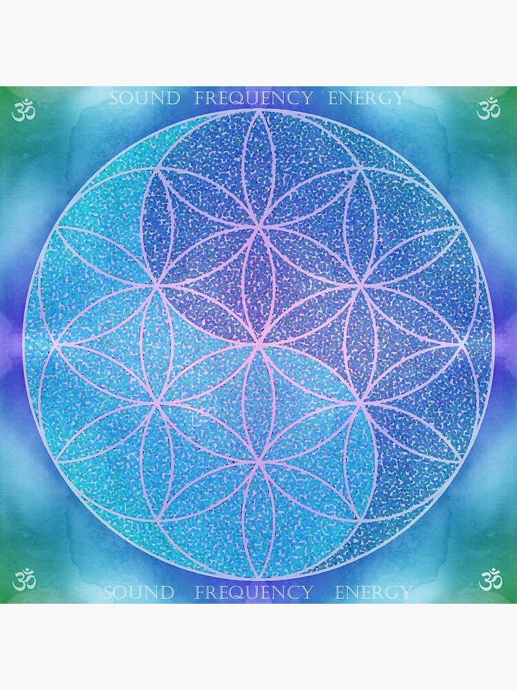 "Sacred Geometry Light Activation Artwork" Poster for Sale by ...