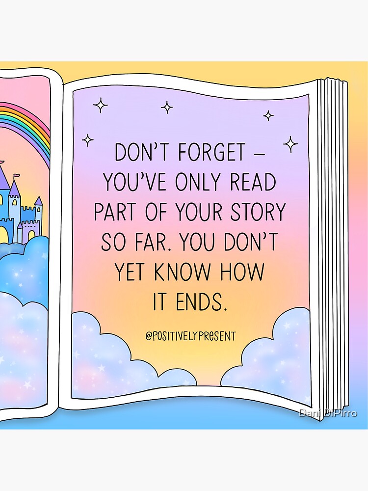 "Keep Reading - Positively Present" Sticker for Sale by PosiPresent ...