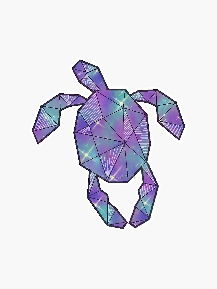 "Cosmic turtle" Sticker by Eriisoostuff | Redbubble