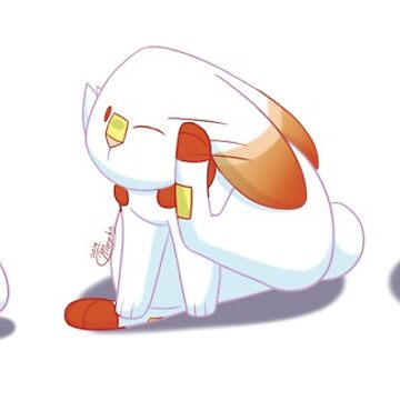 "Scorbunny Stickers - Set 1" Sticker for Sale by Hot-Gothics | Redbubble