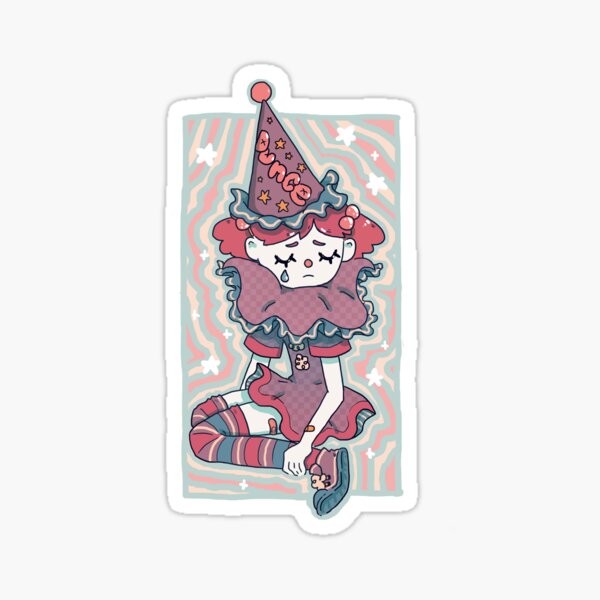 "Head up, Queen, Your Dunce Cap is Falling" Sticker for Sale by SEQU0IA ...