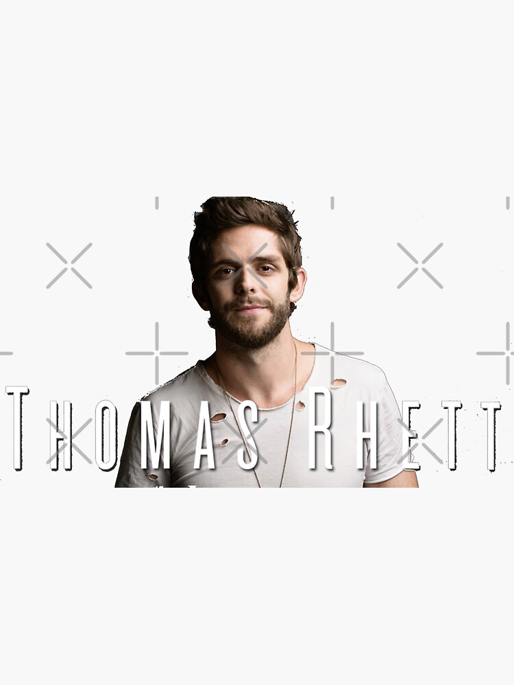 "Thomas Rhett" Sticker for Sale by kbeck15 | Redbubble
