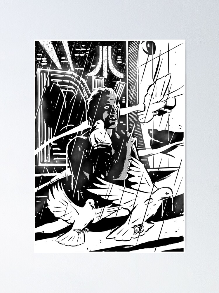 "Blade Runner: Roy Batty" Poster for Sale by AhmedRaafatArt | Redbubble