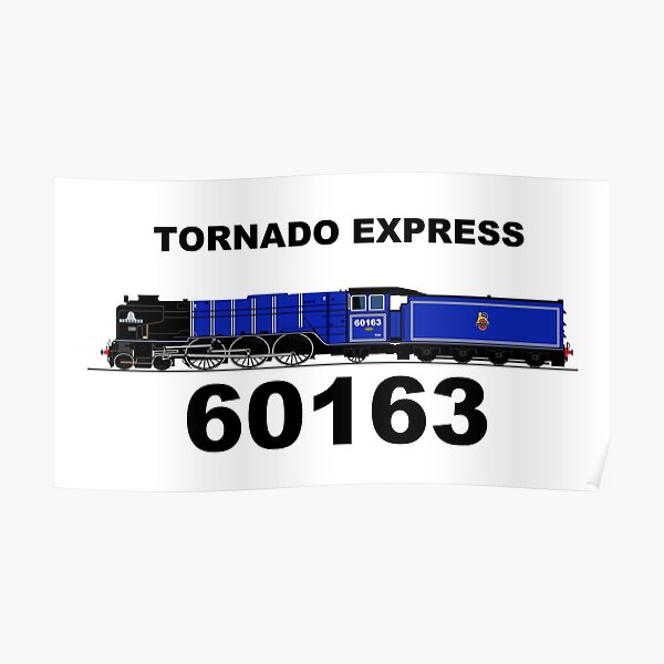 "TORNADO EXPRESS" Poster by CraigMatthews | Redbubble