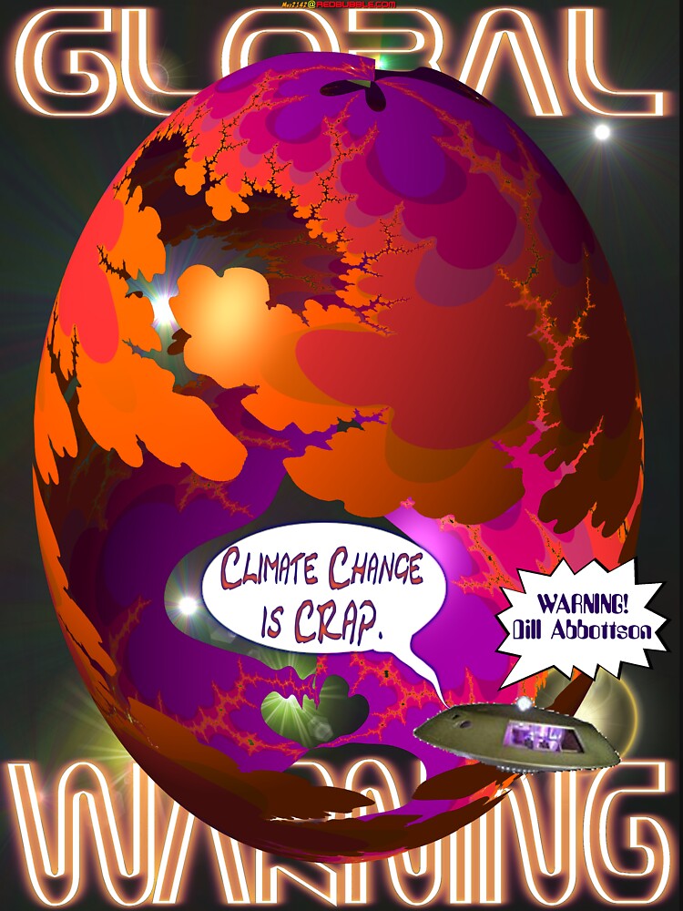 "Climate Change Is Crap T-shirt Design" T-shirt by muz2142 | Redbubble