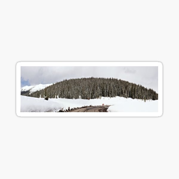 "Top Of Vail Pass Panorama" Sticker for Sale by jtrommer | Redbubble